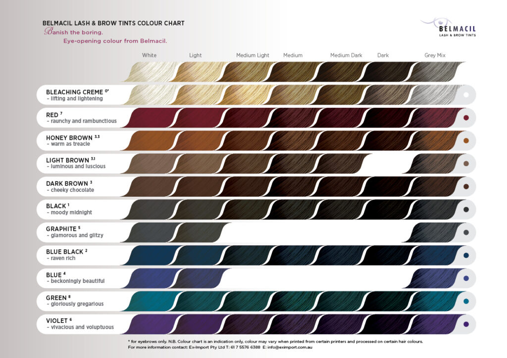 Belmacil Lash & Brow Tint – Long‑Lasting 20 ml Professional Dye